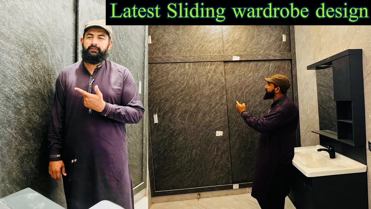 Sliding door Almari Design | luxury sliding wardrobe design | folding ...