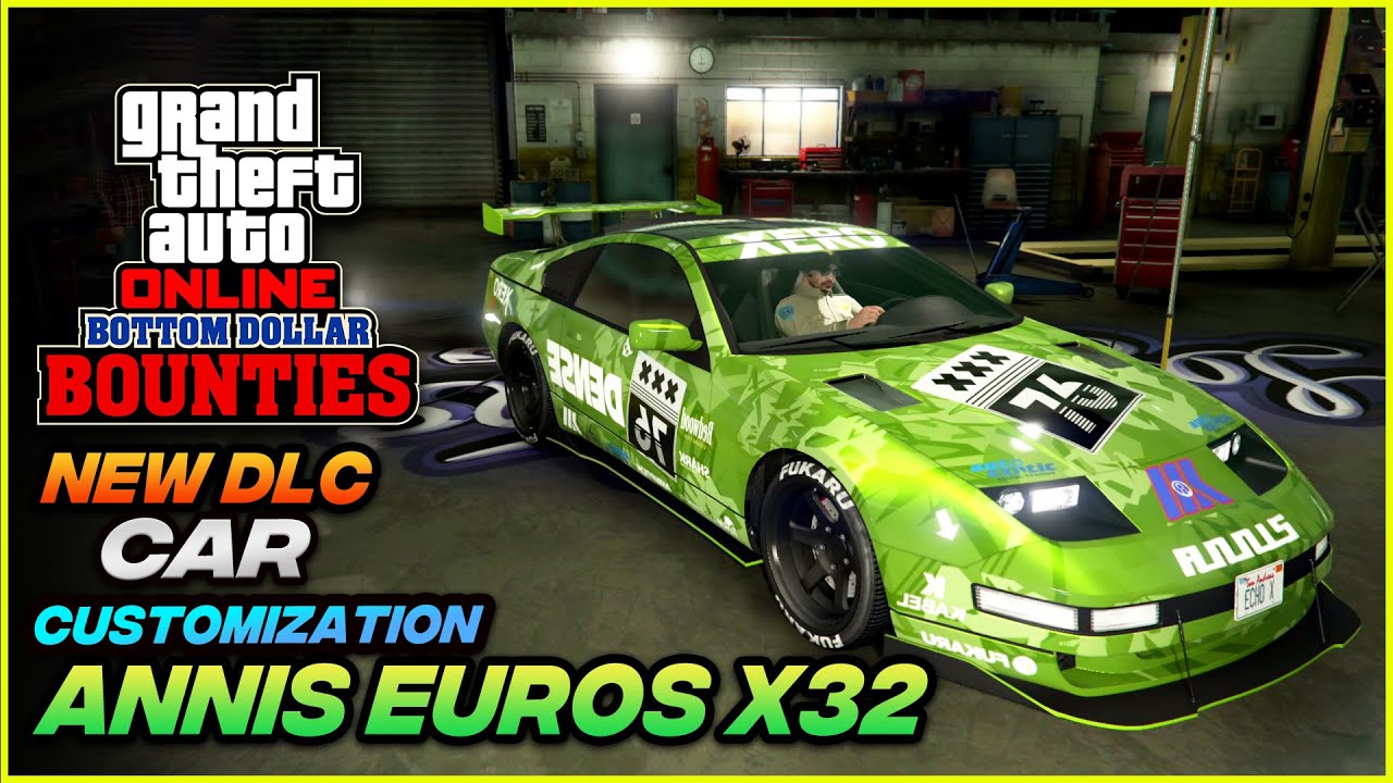GTA Online NEW DLC car Annis Euros X32 Full customization, Bottom ...