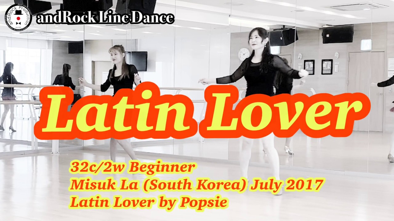 Latin Lover(Beginner) Line Dance - Demo - YouTube
