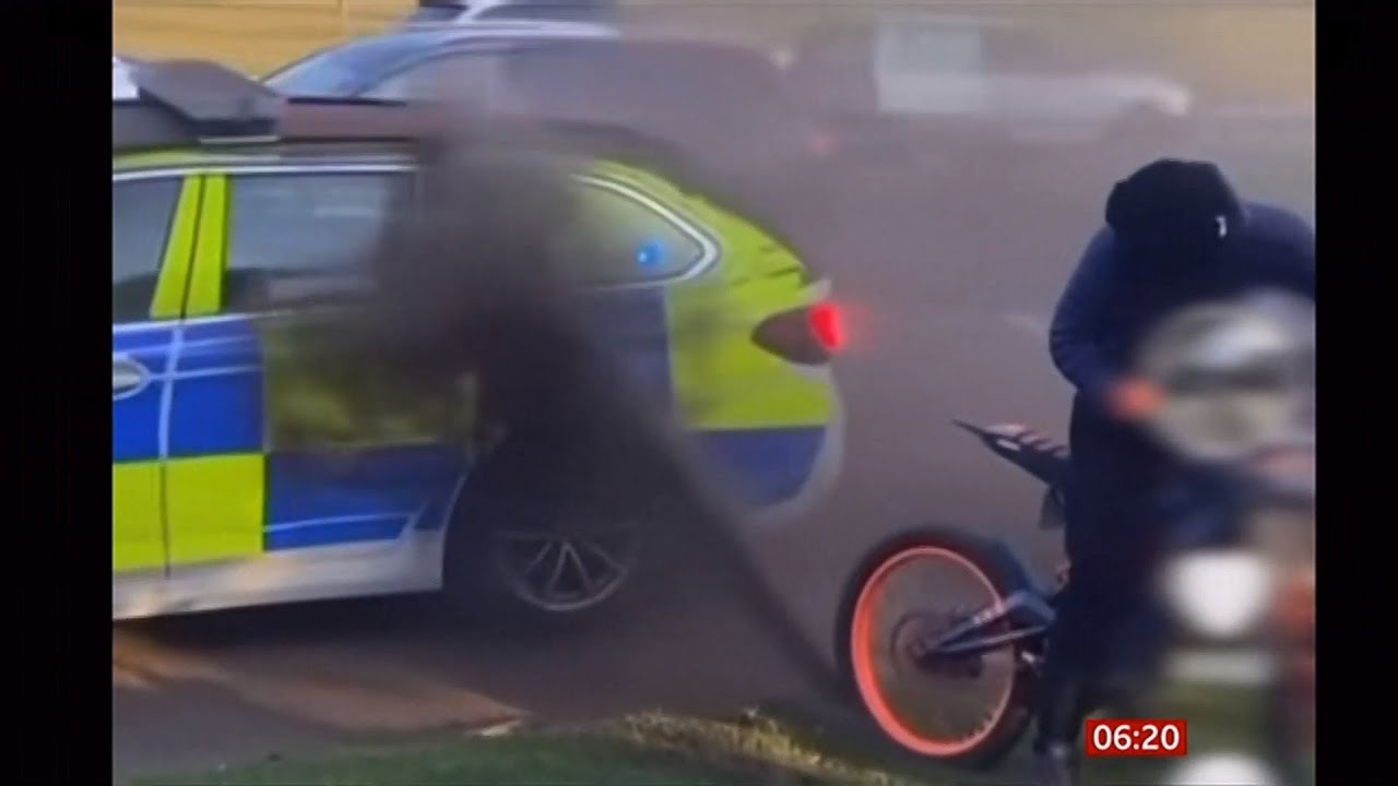 Electric motor bike youths menace, the police, the public and the ...