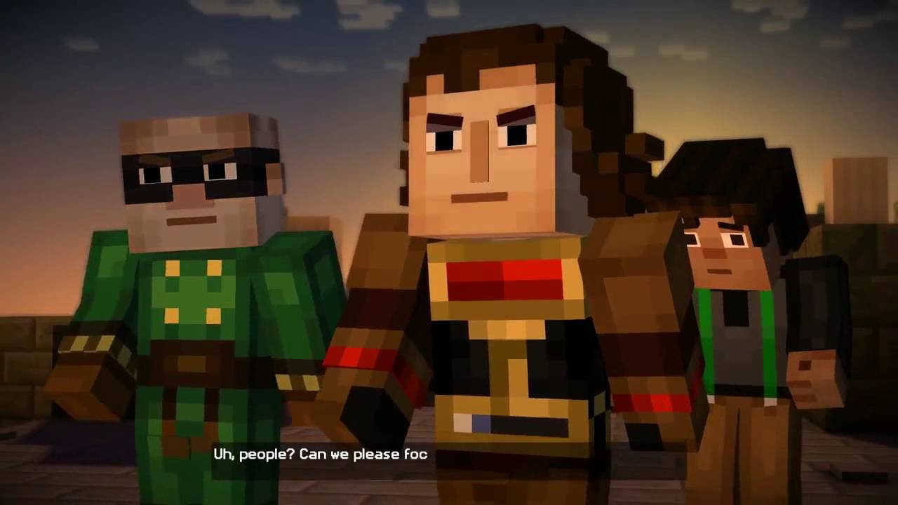 Soren's super TNT? | Minecraft Story Mode Episode 2 - Part 3 - YouTube