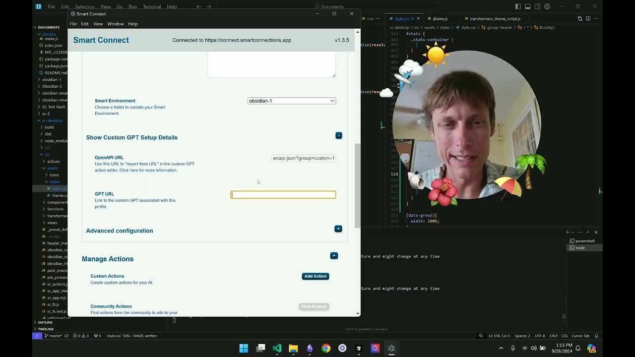 Exploring the next Smart Connect update: A walkthrough from Obsidian Folder Setup to Custom GPTs ...