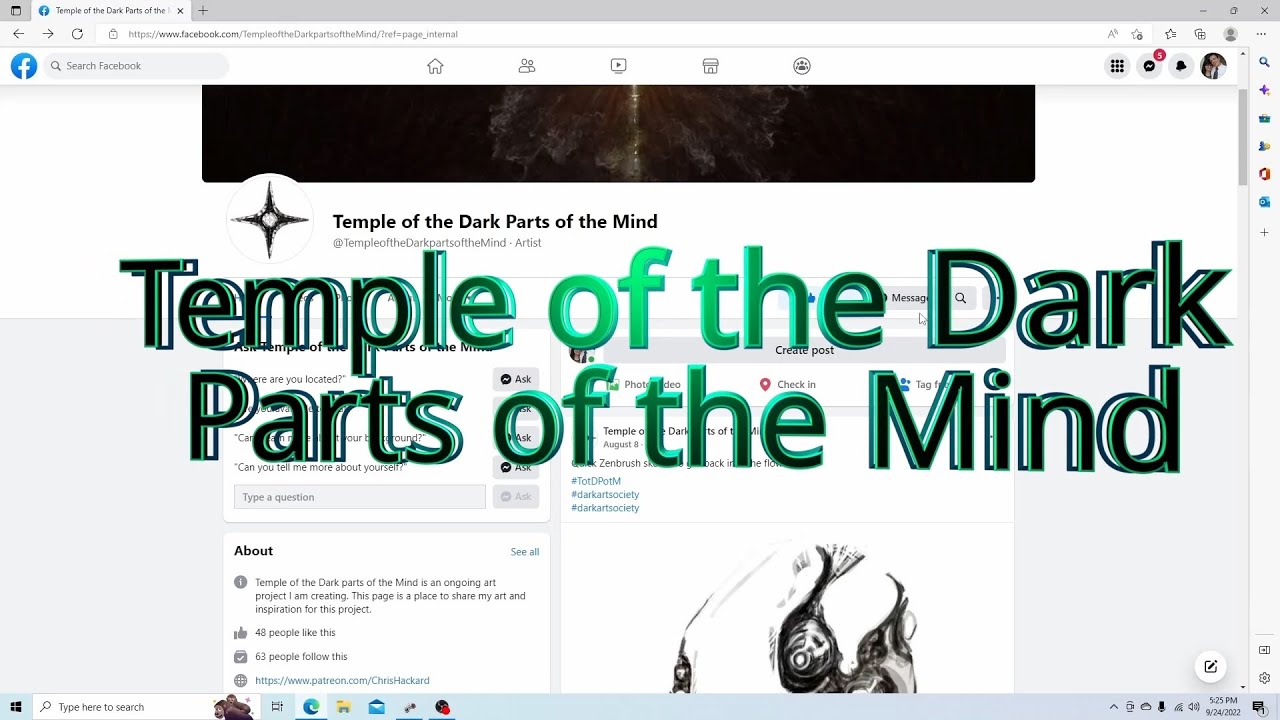 The Temple of the Dark Parts of the Mind - YouTube