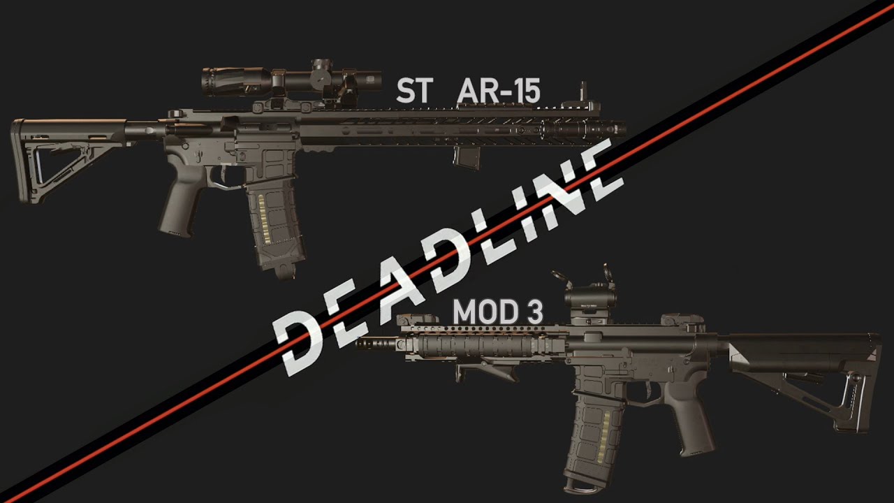 ST AR-15 MOD 3 (Roblox Deadline) - YouTube