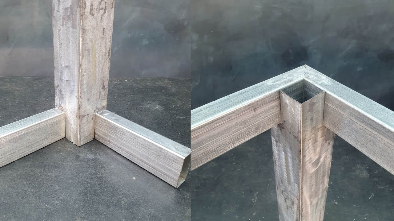 Metalworking Crafts and Tricks For Metalworking Joinery Technique - YouTube