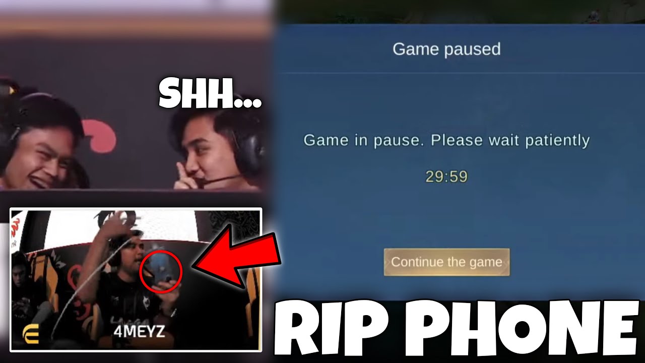 HE ACCIDENTALLY DROPPED HIS PHONE AND CAUSED A PAUSE IN MPL… 🤣 - YouTube