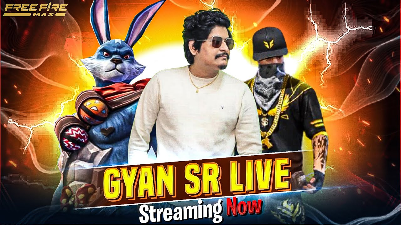 GYAN SR LIVE 😎 CS TOP 1 GRANDMASTER RANKED PUSH @RaiStar @GyanGaming - Garena Free Fire - YouTube