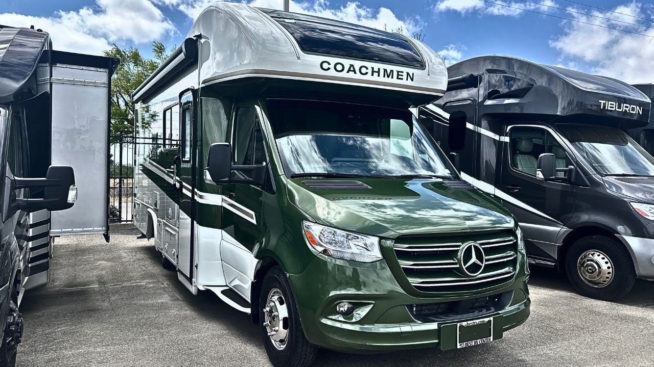 Step Inside This Fully Loaded Luxury Class C Motorhome! - YouTube