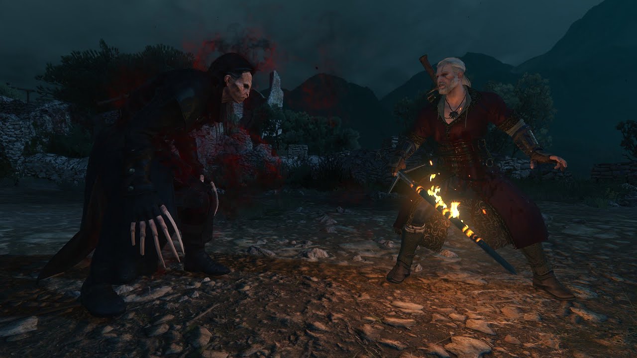 Death March Dettlaff fight Witcher 3 Next Gen - YouTube