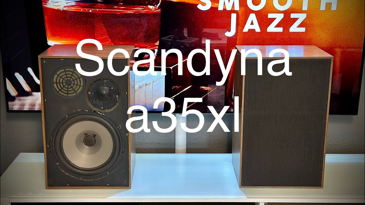 Scandyna a35xl speakers Test - YouTube