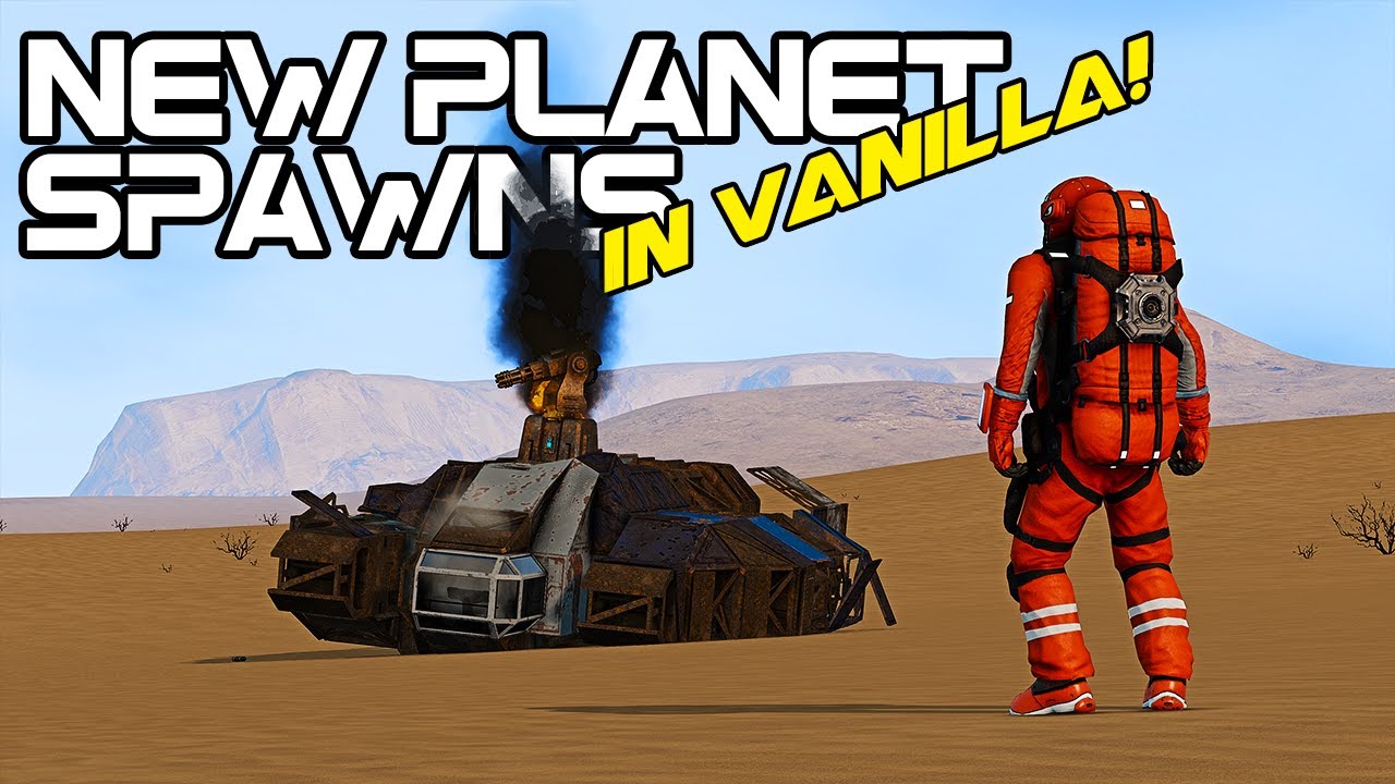 Vanilla Planetary Encounters in Space Engineers - Sneak Peek - YouTube