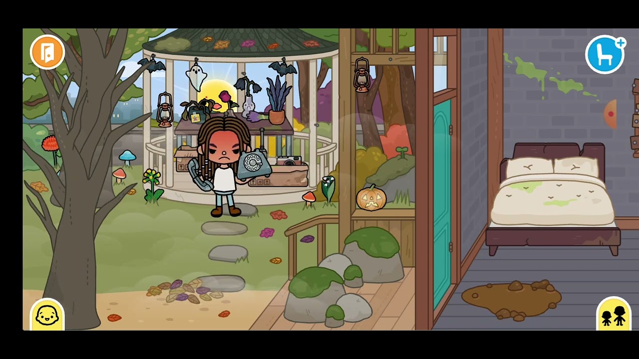 мы переехали в дом с приведениями 😱👻 страшная история в тока бока - YouTube