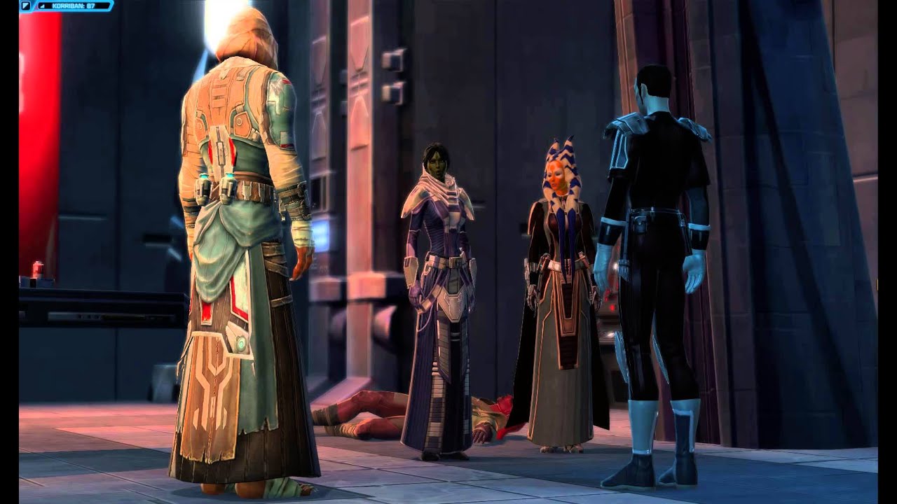 [SWTOR] Sith inquisitor storyline part 200 - Unruly apprentice - YouTube