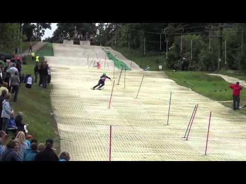 Ski Race dry slope Record by James Sieber - YouTube