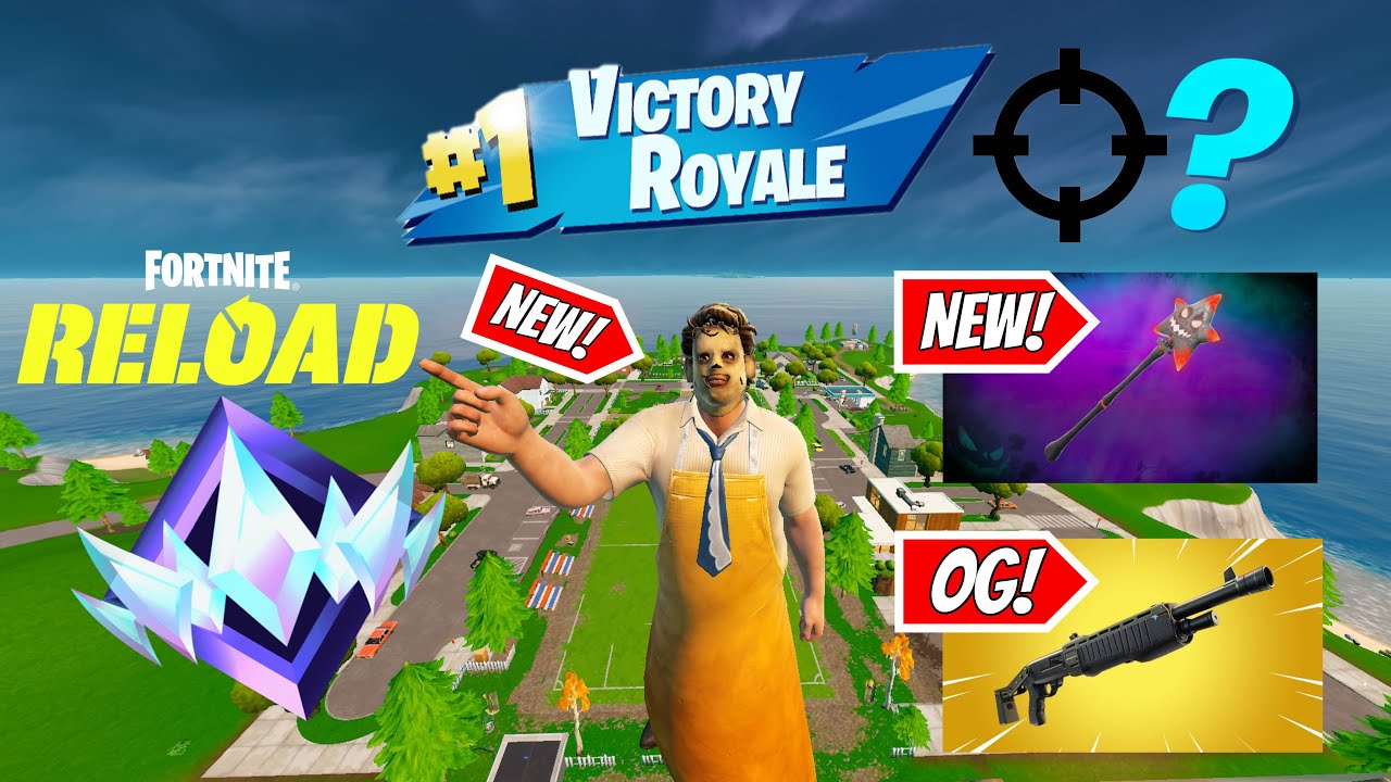 *NEW LEATHERFACE SKIN* | OG Fortnite Reload Ranked Unreal | High Kill ...