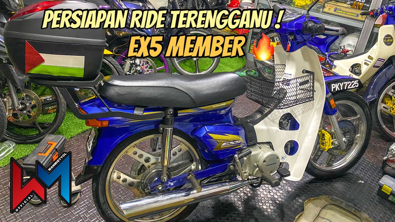 VLOG PERSIAPAN RIDE EX5 MEMBERS TERENGGANU 🔥 EX5 COmeback ! - YouTube