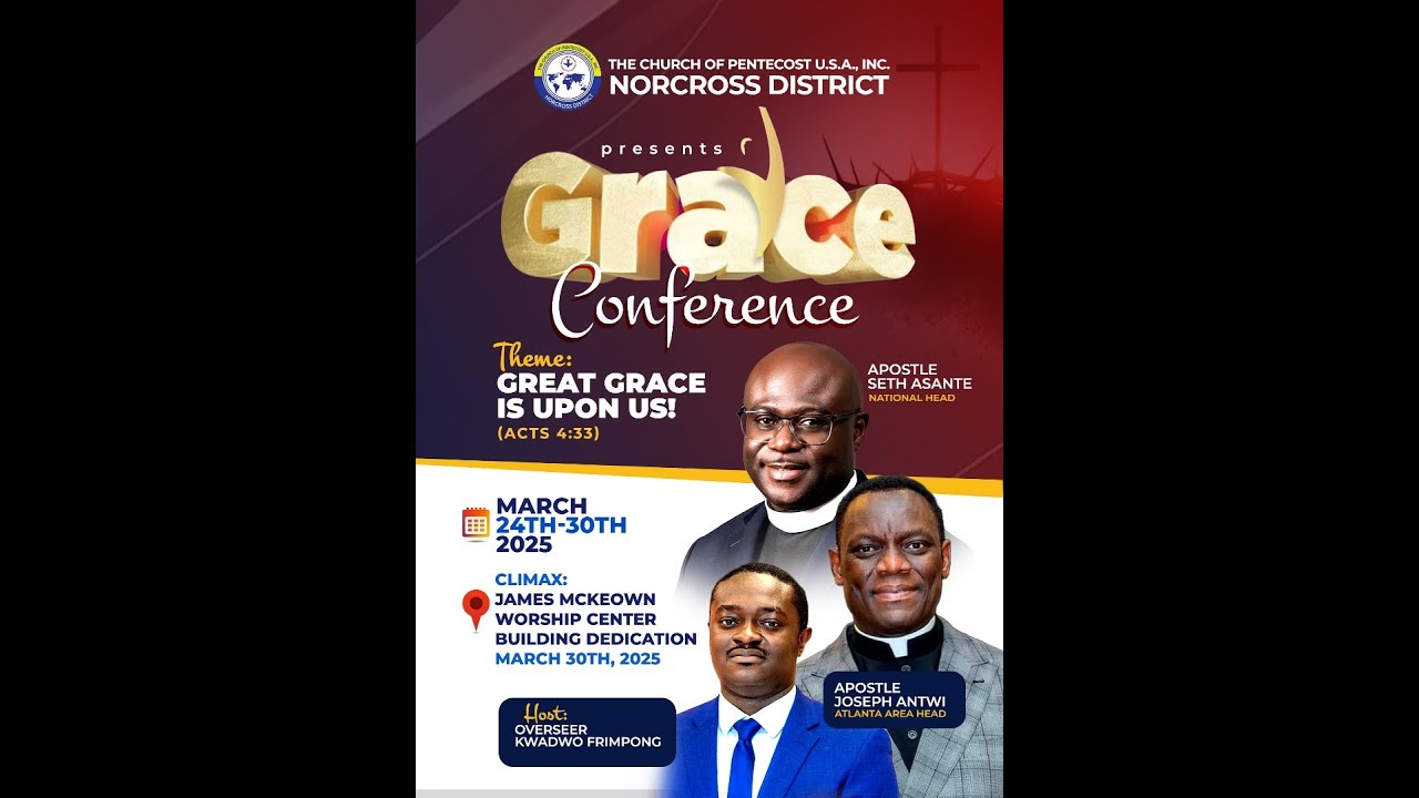 Grace Conference Day 4 Service - 03/27/25 - YouTube