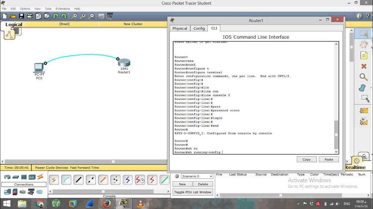 4- How to encrypt and decrypt password of cisco router - CCNA - YouTube