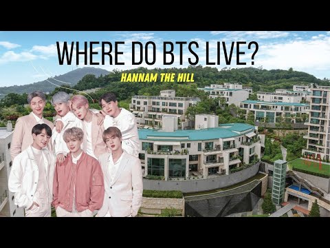 Where do BTS members Live?Korea’s Most Expensive Apartment-방탄 멤버들은 어디에 사나요? Seoul Walking Tour [4K]