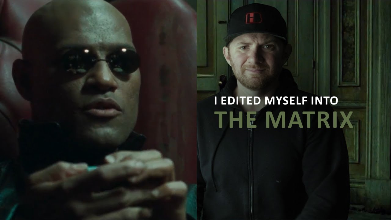 I Edited Myself Into The Matrix Pill Scene | Sketch Parody - YouTube