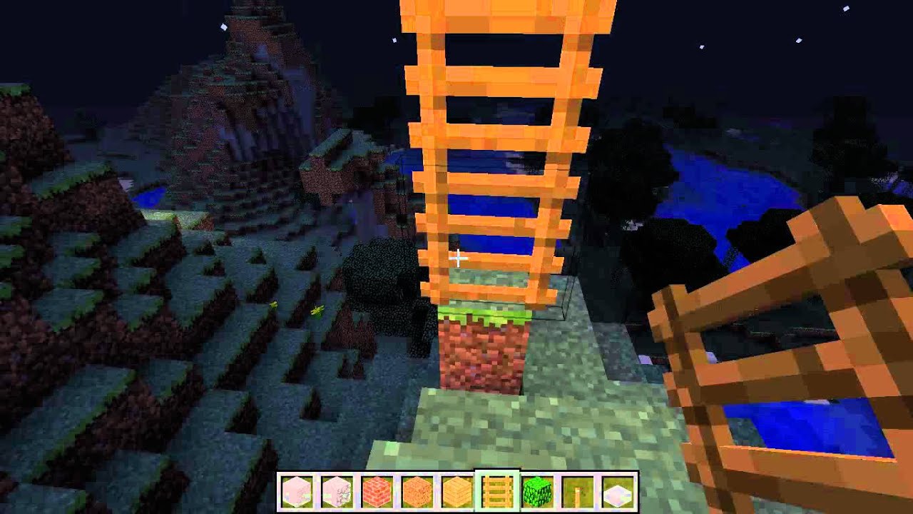 Minecraft [FAIL] Fliegende Leiter - YouTube