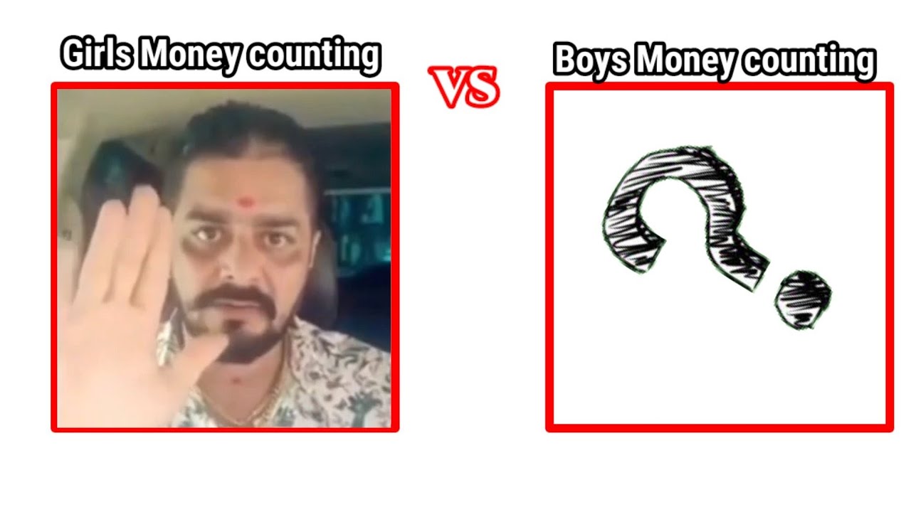 Girls Money Counting VS Boys Money Counting 🤑// - YouTube