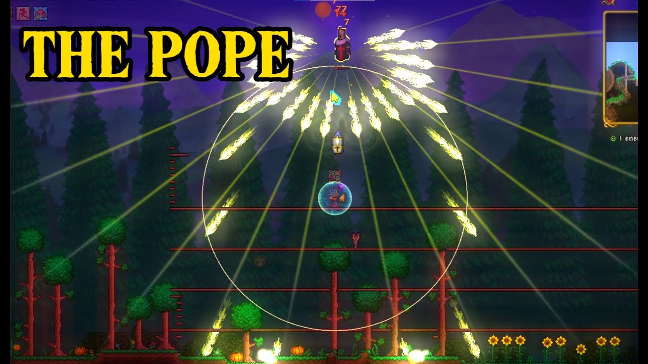 [TERRARIA] Fighting to pope!?!? CALAMITY x THORUIM PT.2 - YouTube