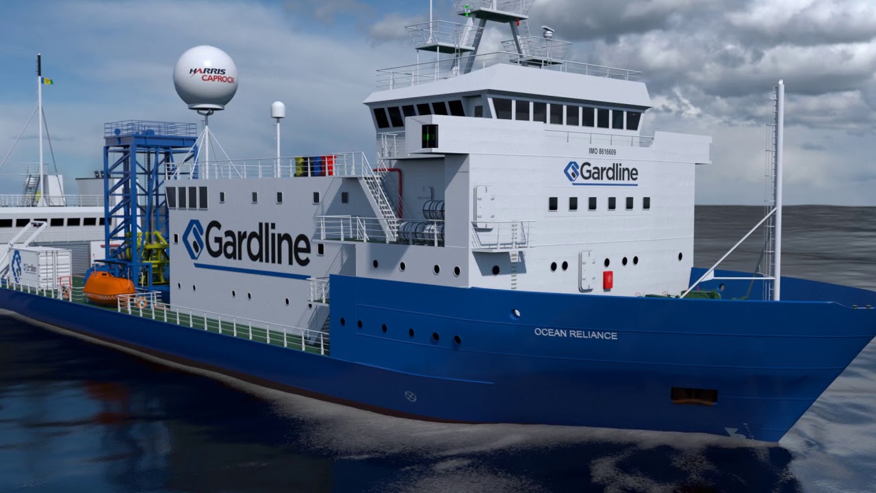 Offshore Vessel Animation - YouTube