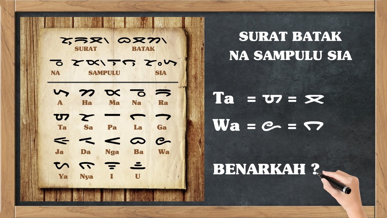 Ina Ni Surat Batak Na Sampulu Sia | Indung Surat Batak - YouTube