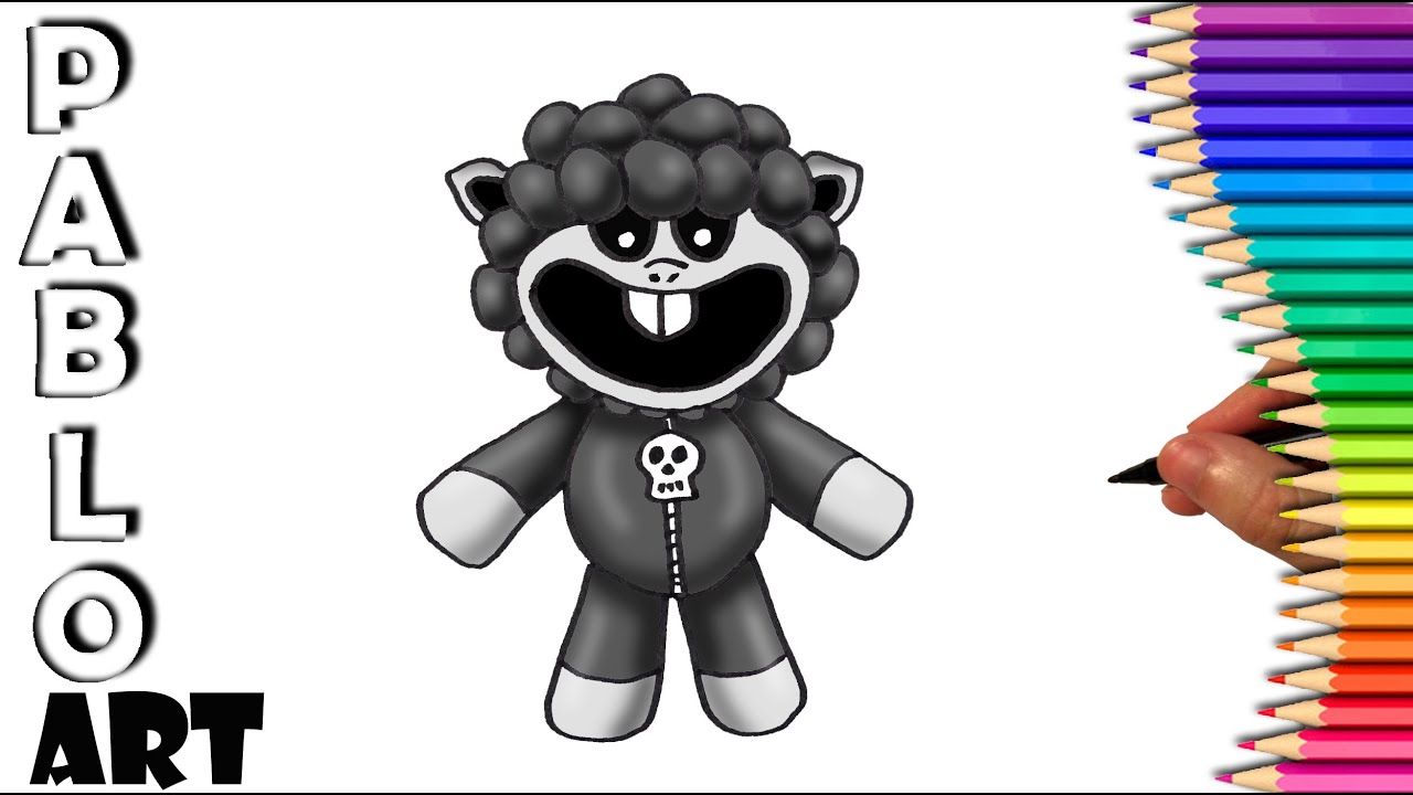 How to draw baba Chops from Poppy Playtime Chapter 4 | Learn to Draw ...