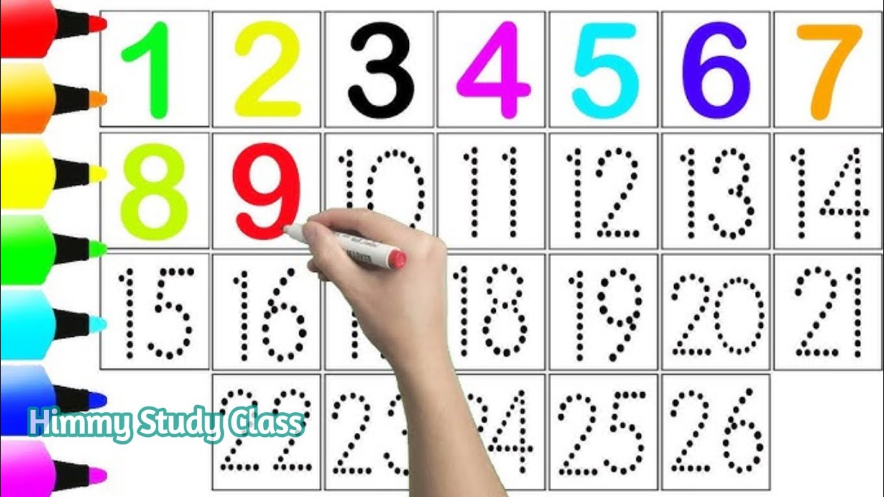 Counting 1 To 20 | 1 Se 20 Tak Ginti | Ginti | Counting | Number 1 to 20 | Himmy Study Class ...