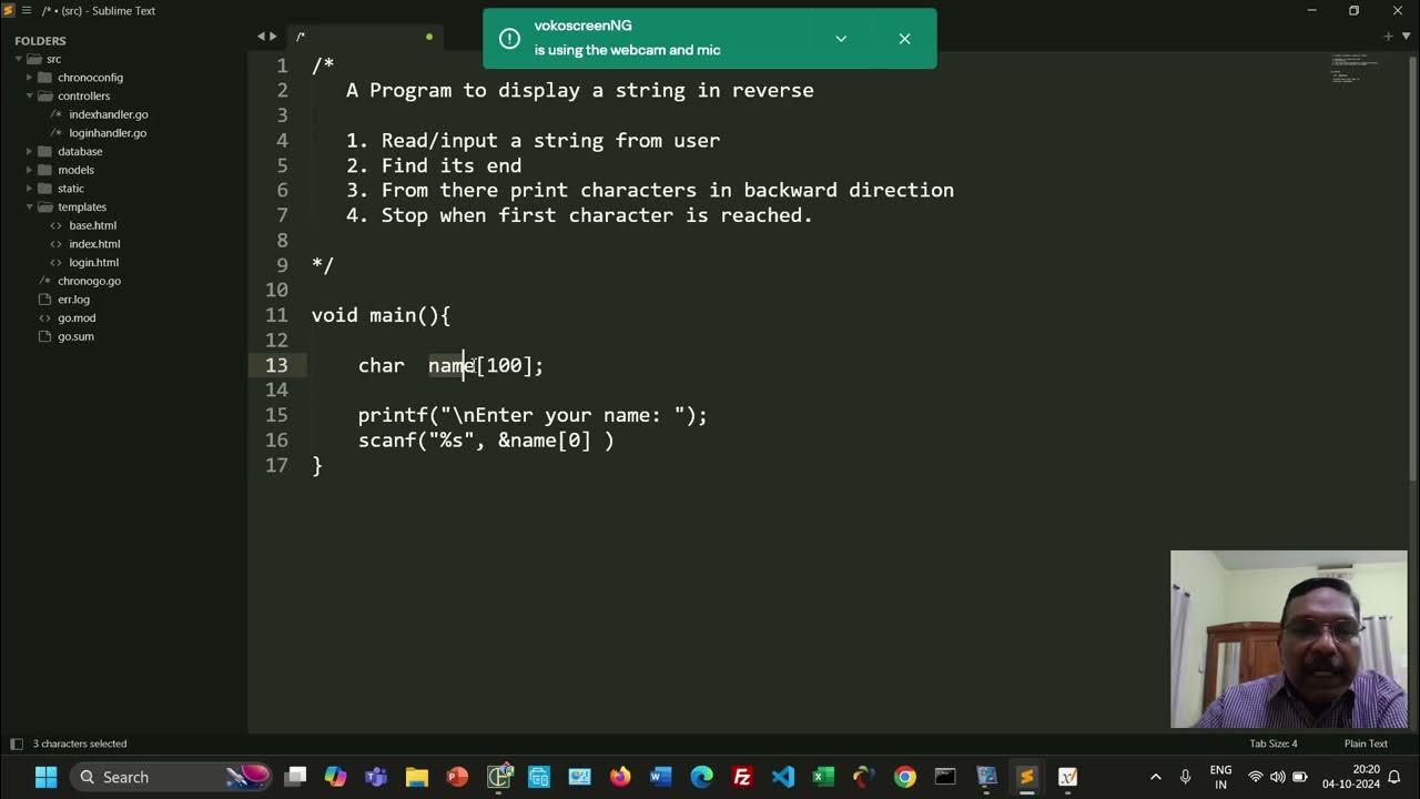Strings in C - Part 1 - YouTube