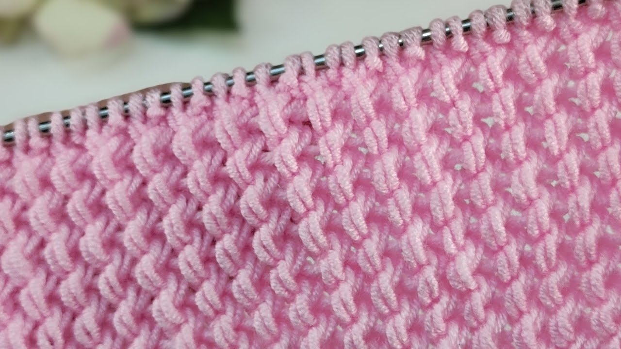 Easy And Beautiful Knitting Pattern 👌 - YouTube