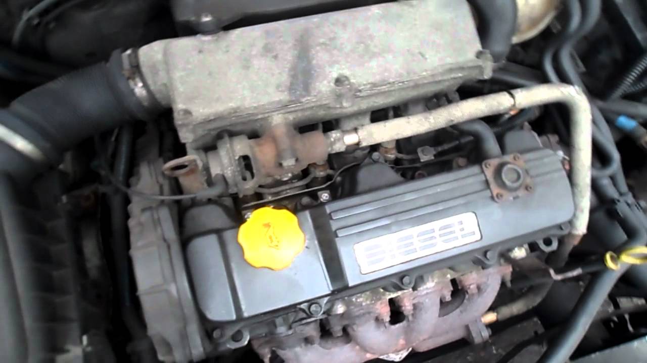 vauxhall combo van isuzu engine - YouTube