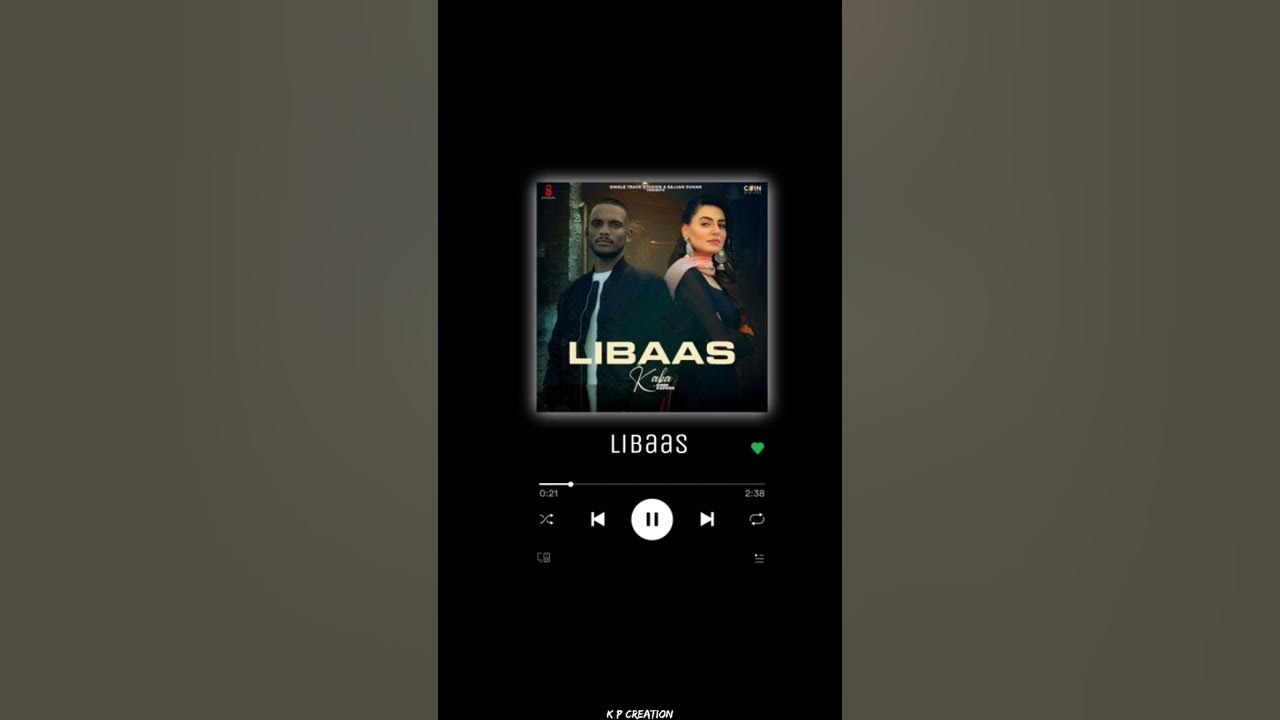 Libaas lyrics song || #kaka || K P Creation || - YouTube