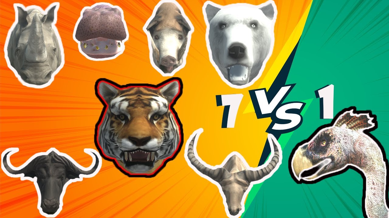 Prehistoric terror bird vs modern mammals fight | who wins? | ARBS ...