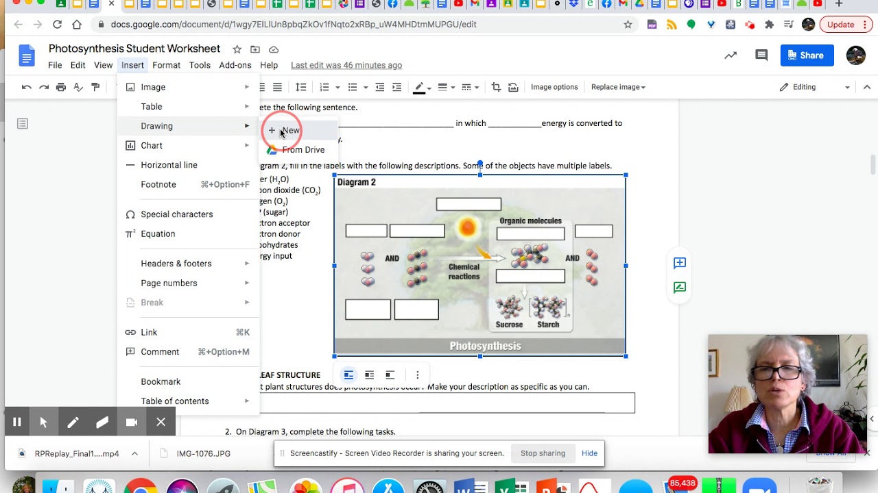 How to Edit a Diagram in a Google Doc - YouTube