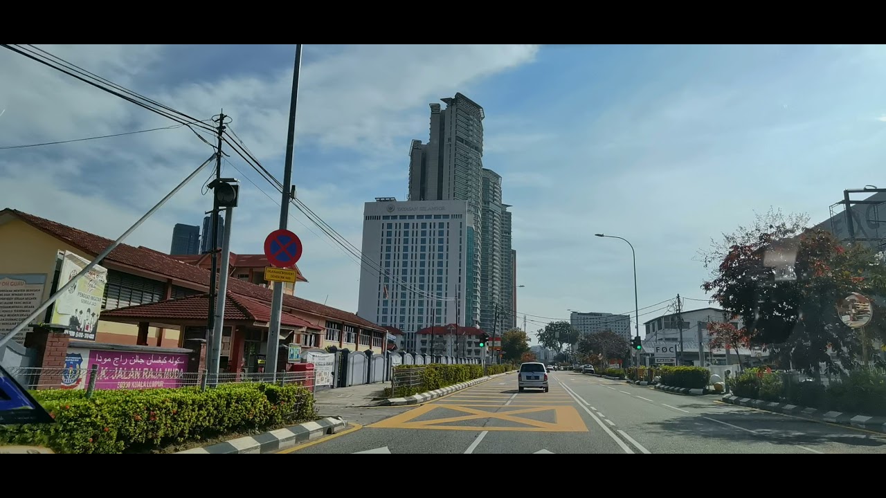 Driving In Kuala Lumpur - Jalan Raja Abdullah To Jalan Haji Yahya ...