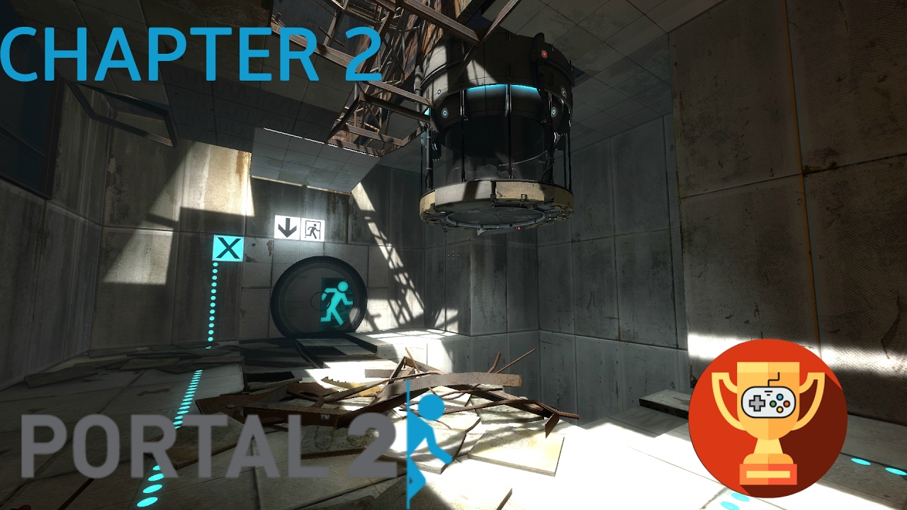 Portal 2 - Chapter 2 (Walkthrough) No Commentary - YouTube