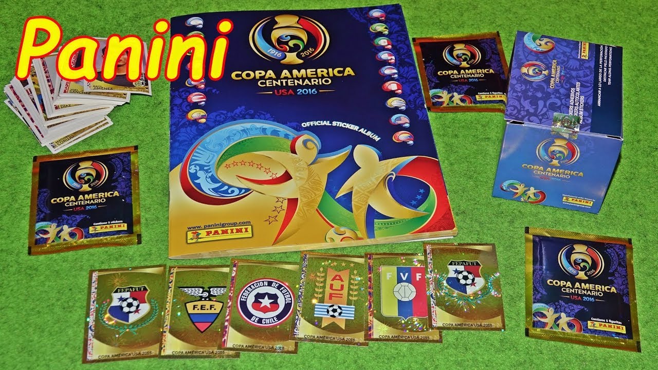 Panini Sticker Album Copa America Centenario USA 2016 new Panini ...