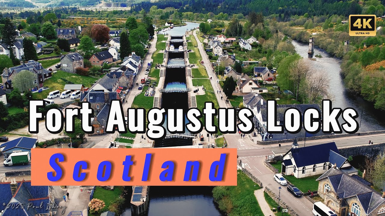 Fort Augustus Locks. Scotland 🏴󠁧󠁢󠁳󠁣󠁴󠁿 - YouTube