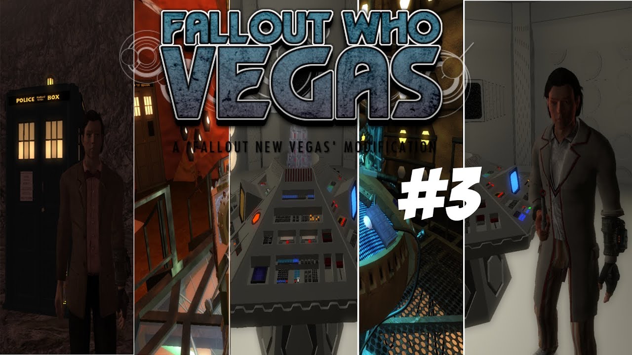 Fallout Who Vegas Mod Gameplay TARDIS: Part 3 OP Cybermen - YouTube