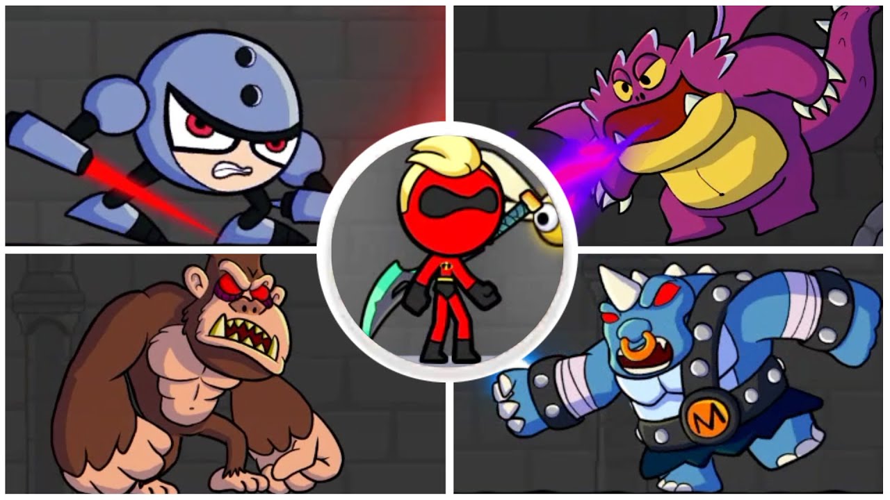 Stick Adventure Fight All Bosses (IOS, Android) - New Upgrade Boss ...