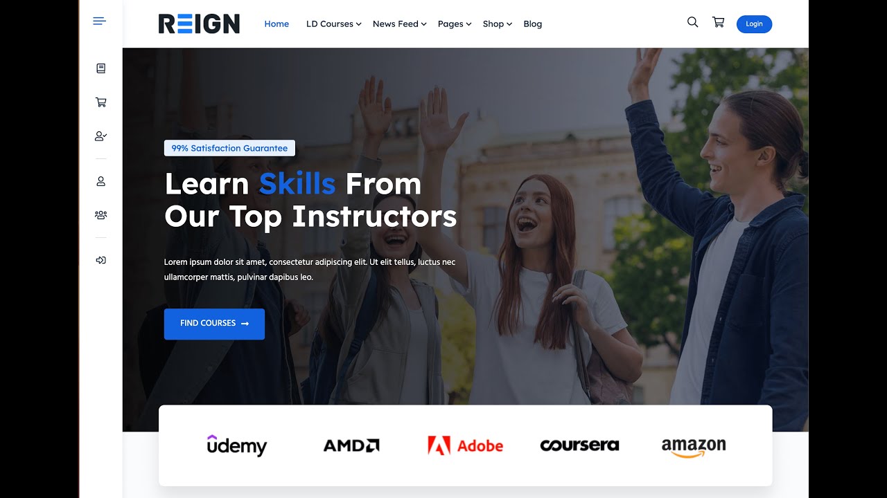 Building a College Website with WordPress 2023 - Modern Community ...