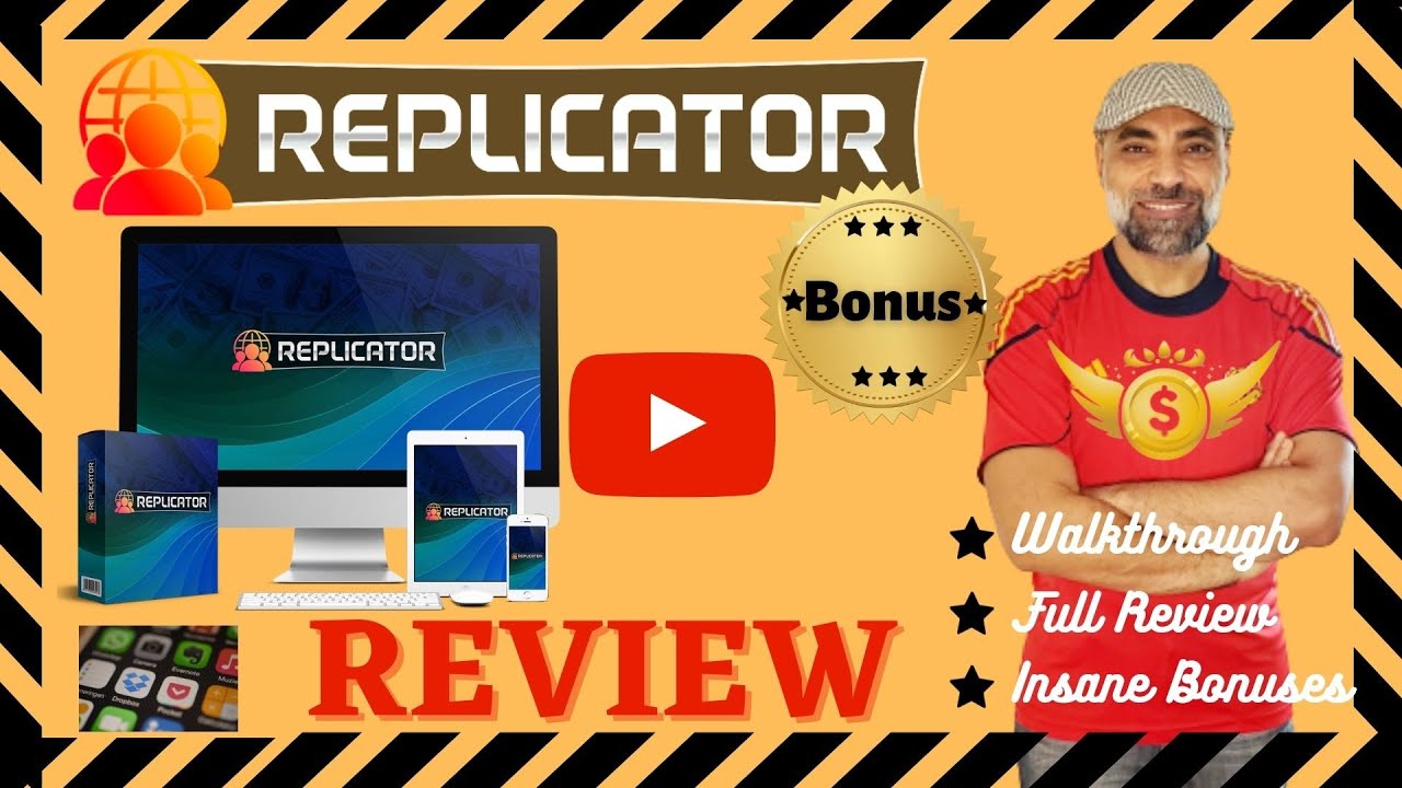 REPLICATOR Review💥🔴REPLICATOR Review & Bonuses💥🔴REPLICATOR Demo💥🔴Walkthrough OTO’s💲+💲🎁INSANE ...