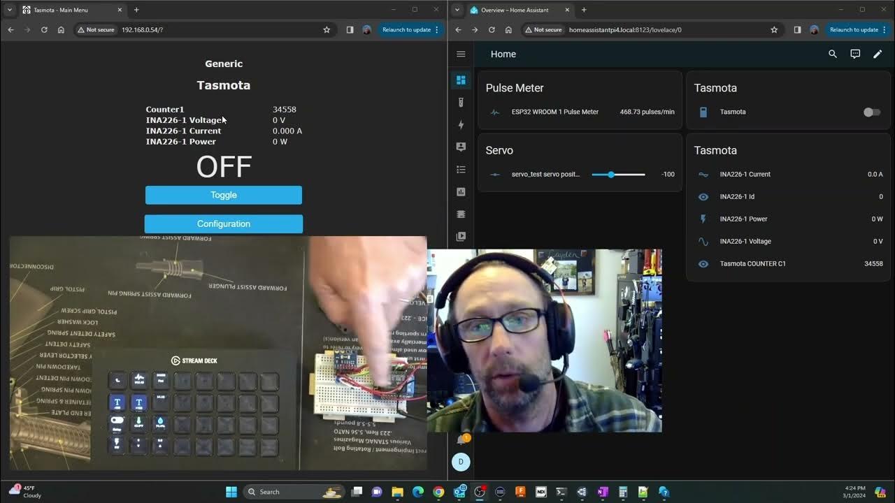 ESP32 Home Assistant ESPHome Stream Deck - YouTube