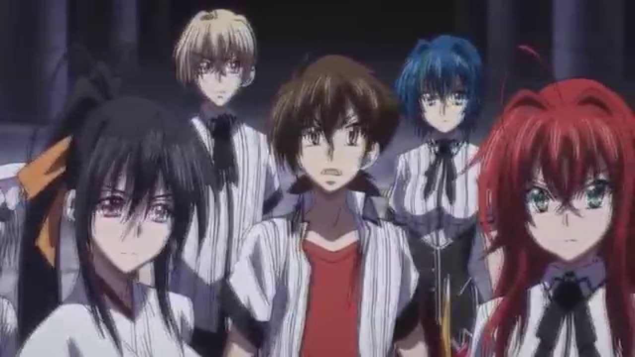 high school dxd BORN Clan Gremory vs Clan Diodora AMV - YouTube