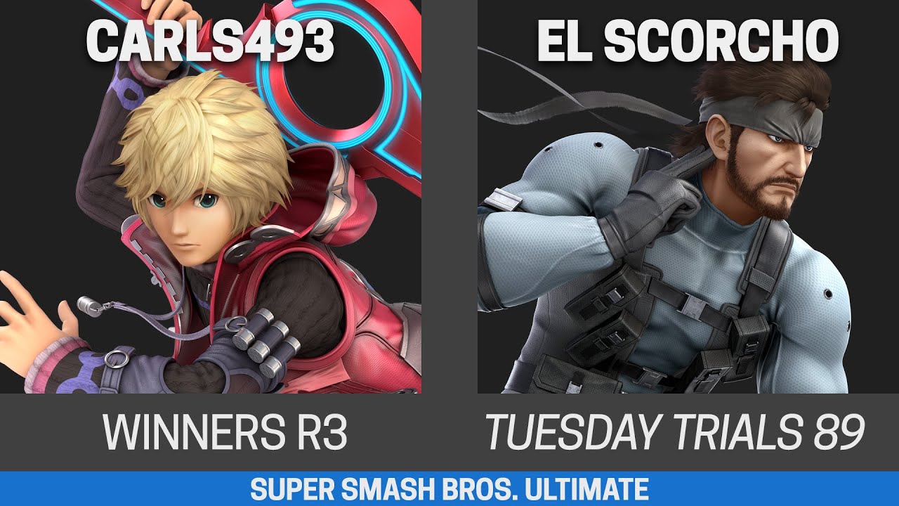 Tuesday Trials 89 SSBU Winners R3 - Carls493 (Shulk) vs El Scorcho ...
