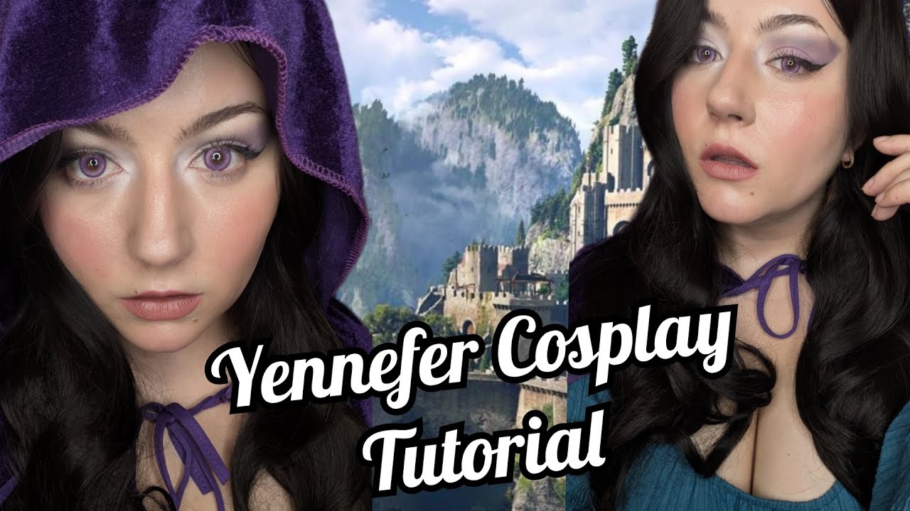 Yennefer of Vengerberg Makeup Tutorial 🔥 #yennefer #thewitcher #cosplay ...