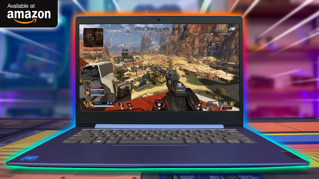 Can the CHEAPEST Laptop From Amazon Game? - YouTube